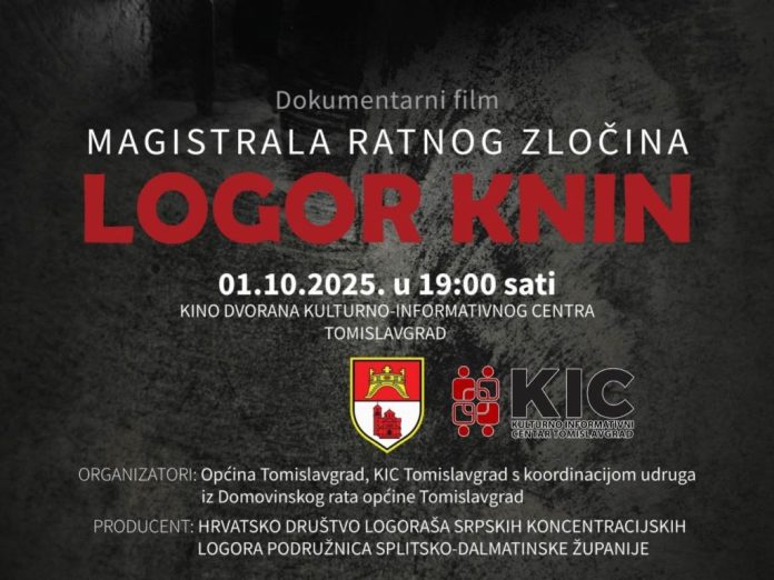 Večeras u KIC-u: dokumentarni film o duvanjskim logorašima "Magistrala ...